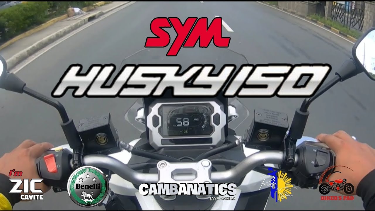 Husky ADV 150 - Ang pang malakasang Adventure Scooter ng SYM! - YouTube