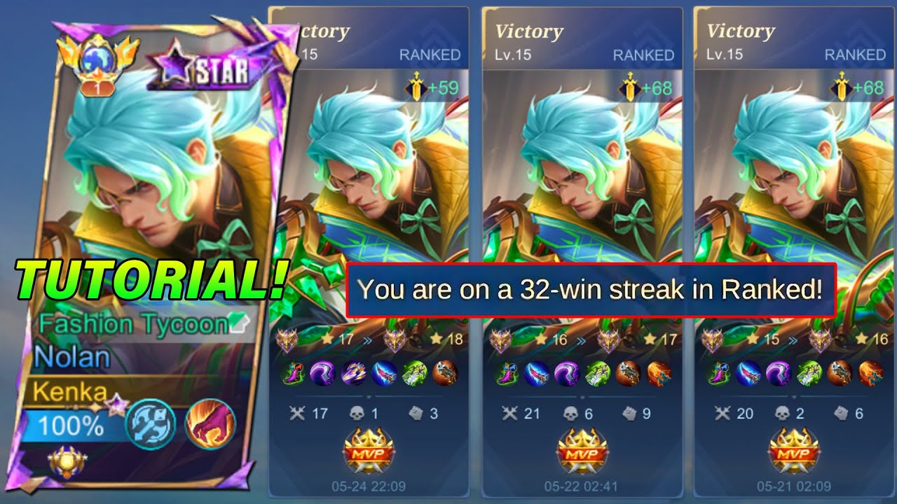 NOLAN BEST GUIDE TO RANK UP FASTER IN SOLO RANK! (100% Winstreak ...