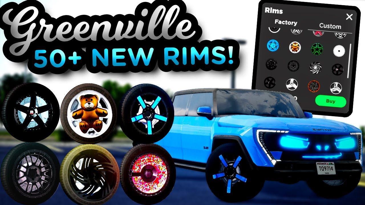 50+ NEW CUSTOMIZABLE RIMS IN GREENVILLE! | Greenville Update - YouTube
