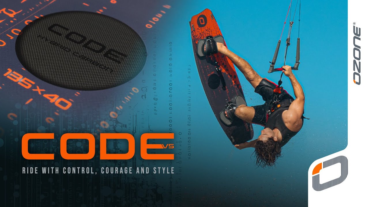 Ozone Code V5 twin-tip | Our vision of freeride perfection - YouTube