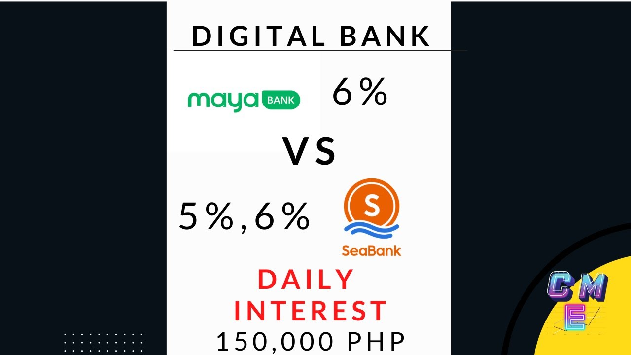 Maya VS SeaBank l Actual Daily Interest Payout - YouTube