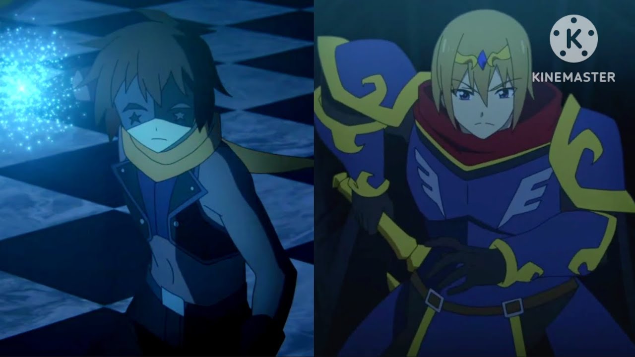 KAZUMA VS MITSURUGI TODAS LAS PELEAS - KONOSUBA AUDIO LATINO - YouTube