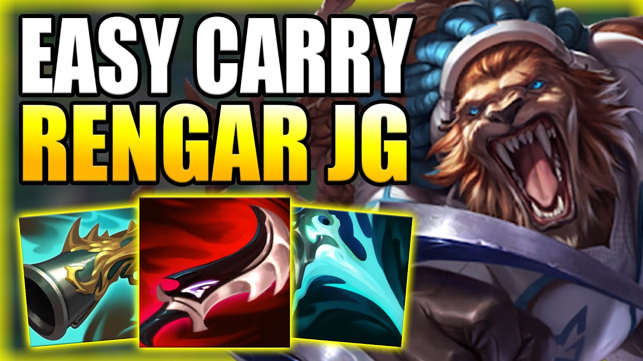 HOW TO CLIMB OUT OF LOW ELO EASILY WITH RENGAR JUNGLE! - Best Build ...