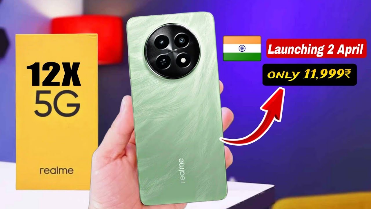 Realme 12x 5G unboxing Videos🩸First Look, India Prices Out, Full Specs ...