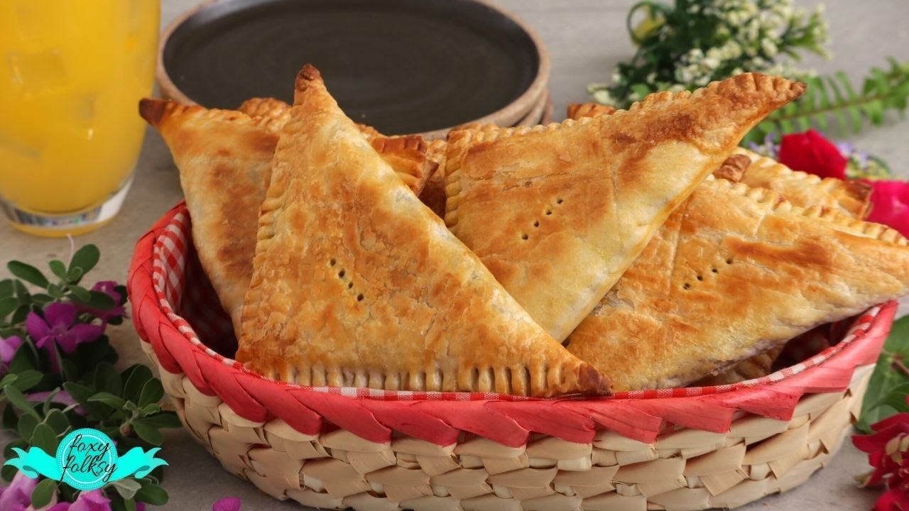 SPICY BEEF JAMAICAN PATTIES - My Shortcut... - YouTube