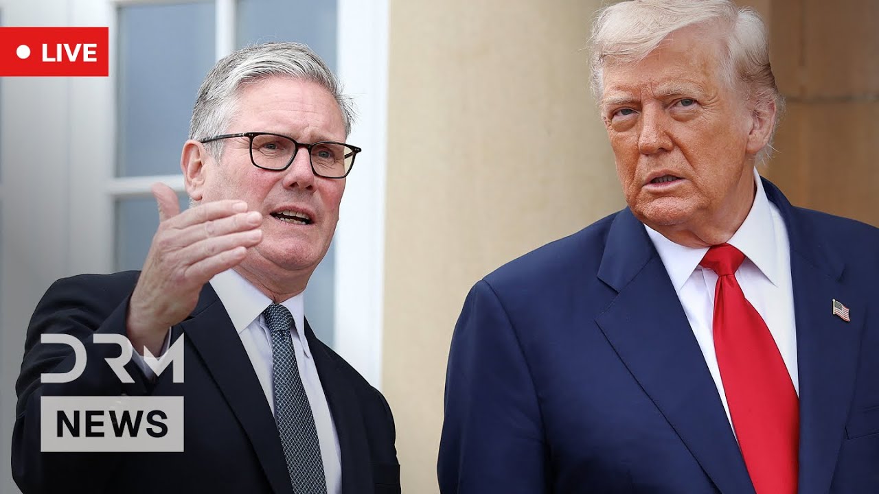 LIVE: Trump & UK PM Starmer Arrive in Aberdeenshire at Trump ...