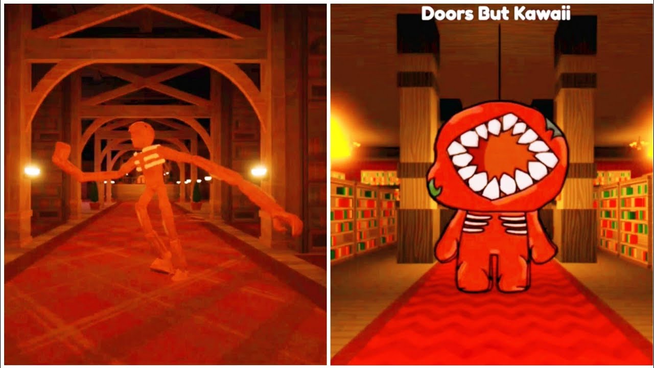 Roblox Doors Level 50 Puzzle Vs Doors But Kawaii Level 50 Puzzle - YouTube