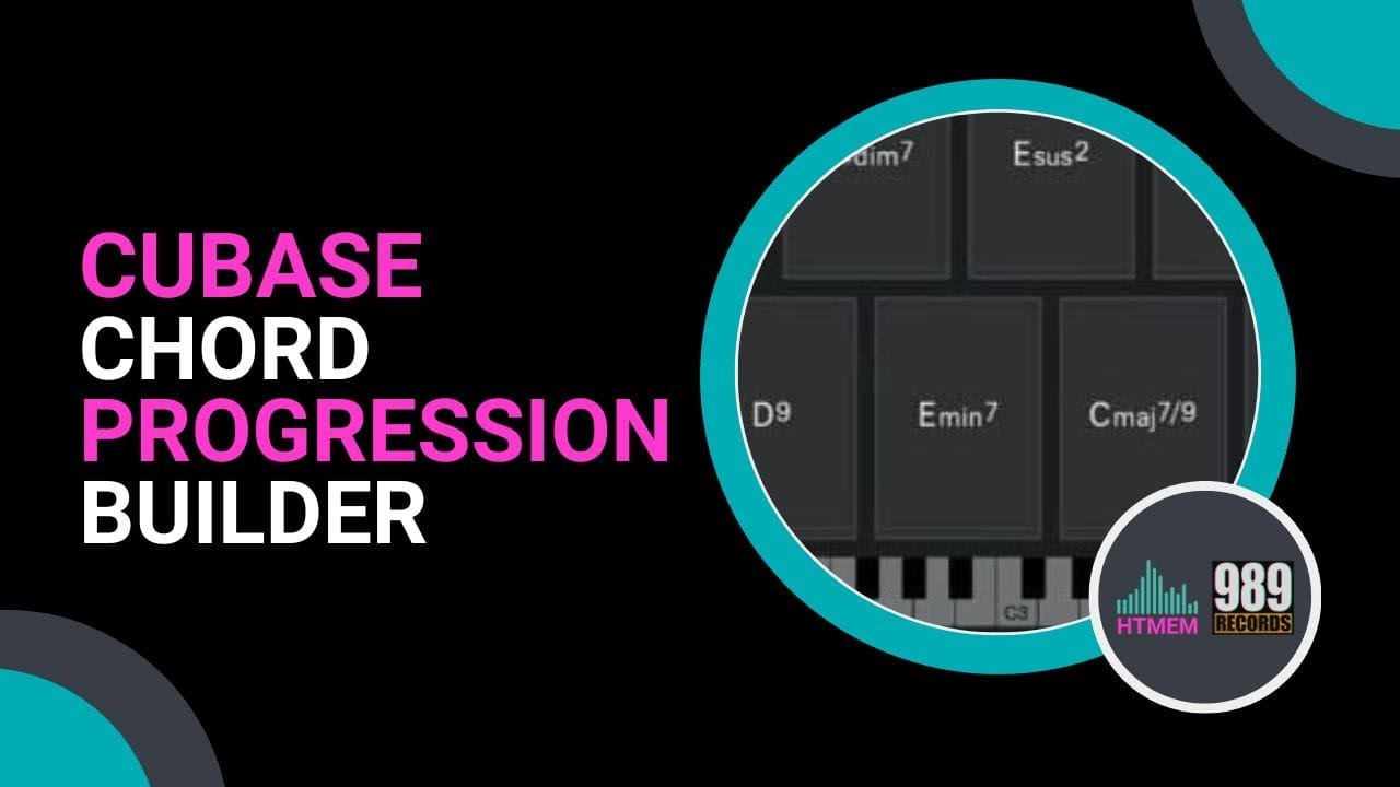 The New #chords Progression Builder in #cubase | HTMEM Academy - YouTube
