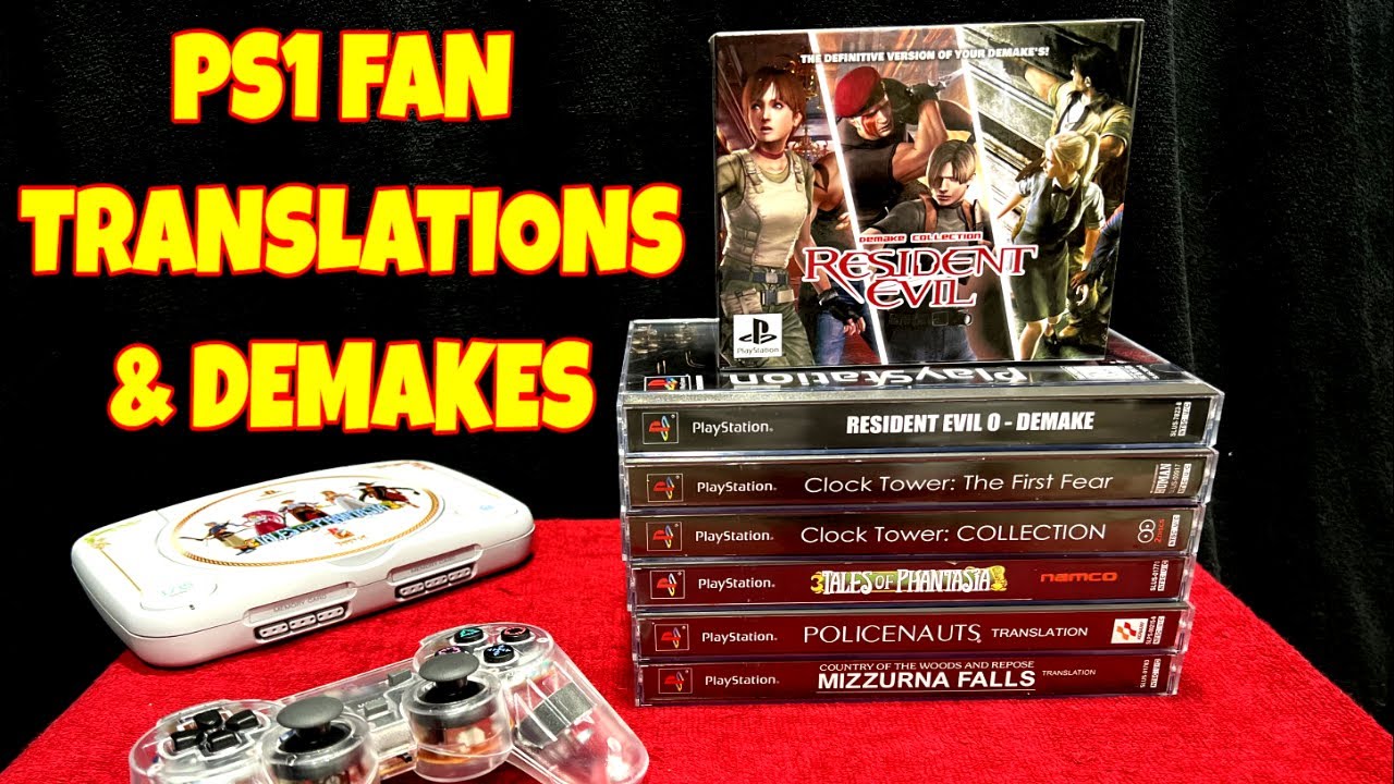 PlayStation Fan Translations & Demakes Including Resident Evil! - YouTube