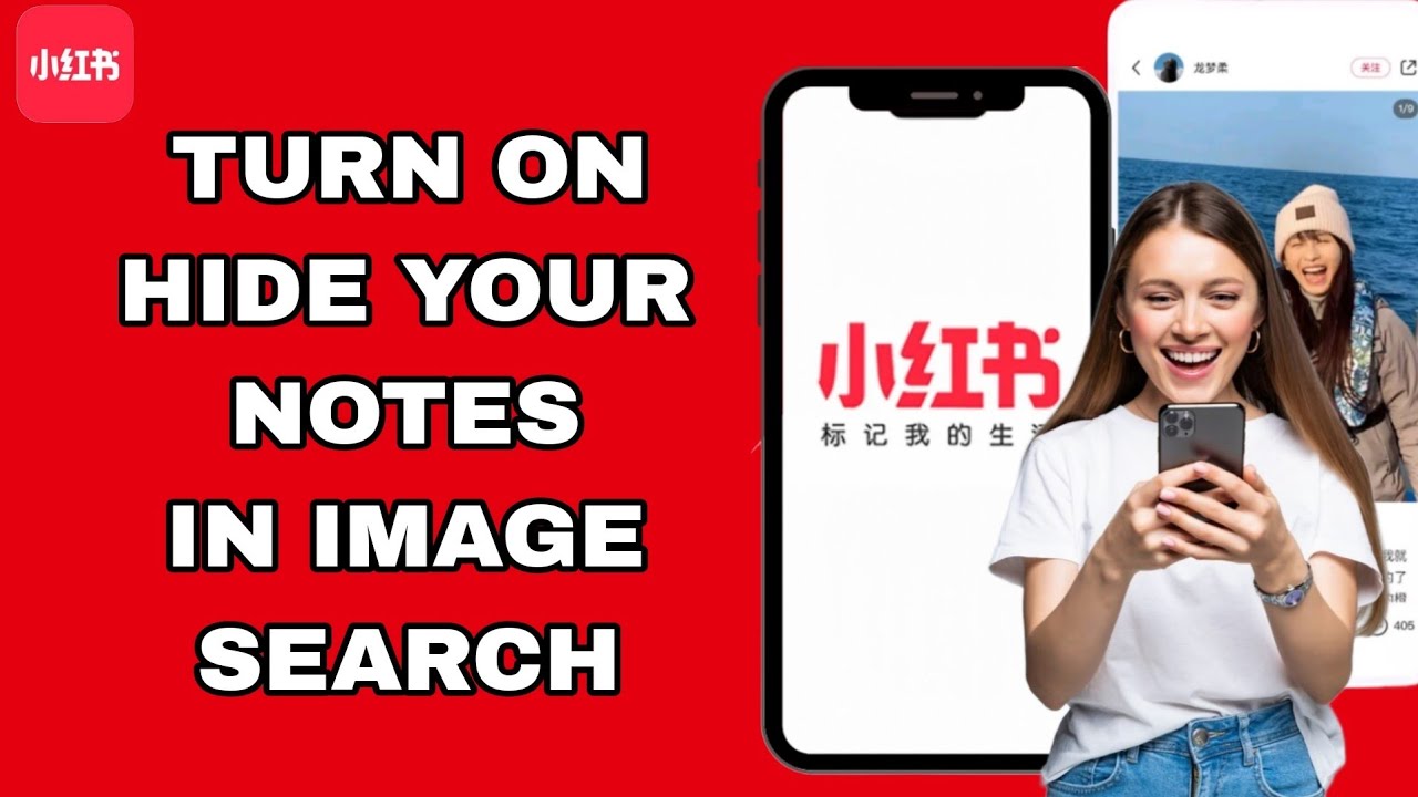 How To Turn On Hide Your Notes In Image Search On REDnote App | Step By ...