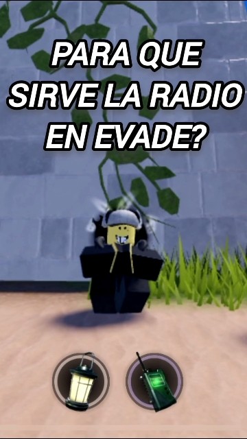 📻 PARA QUE SIRVE LA RADIO EN EVADE? #roblox #robloxevade #evade # ...