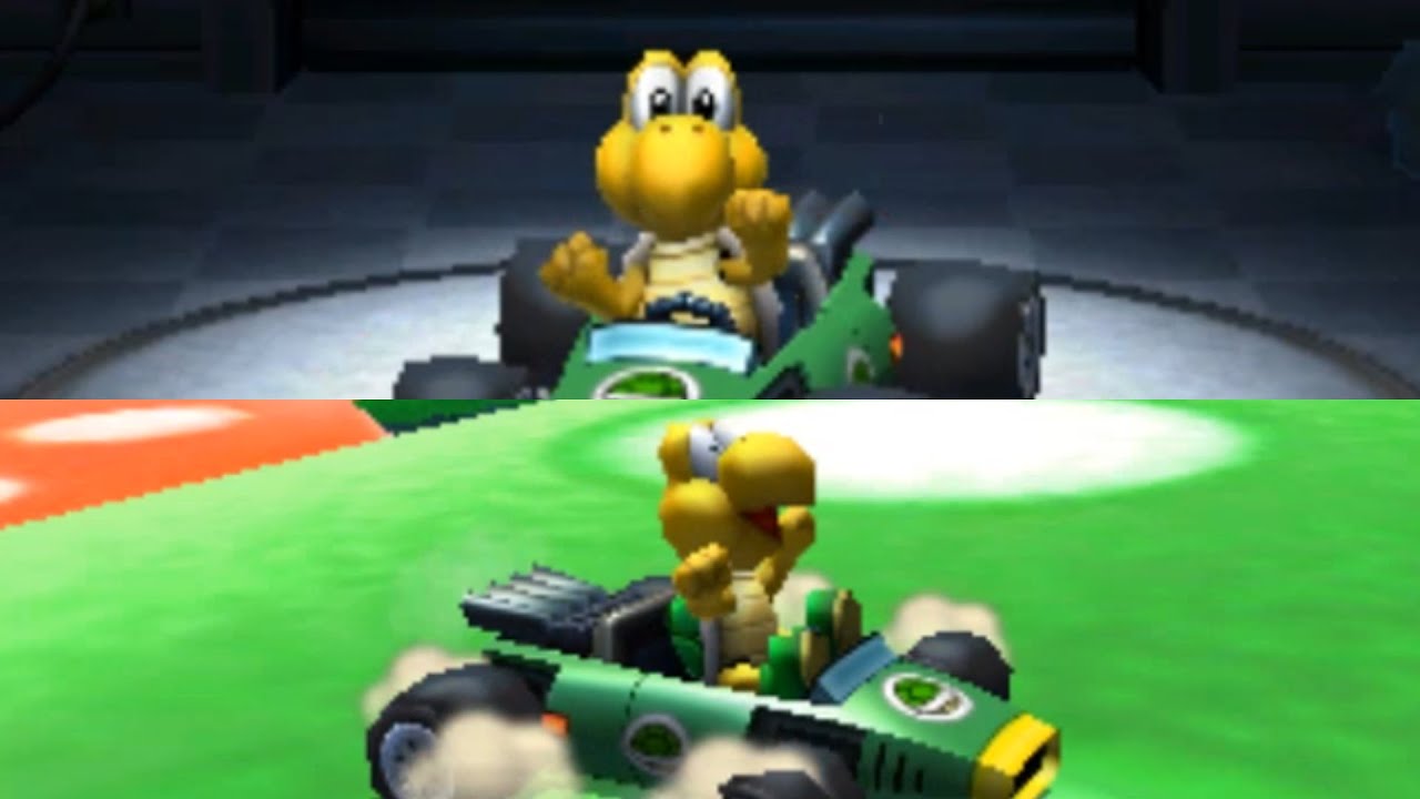Mario Kart 7 - Koopa Troopa gameplay (Shell Cup/100cc) - YouTube