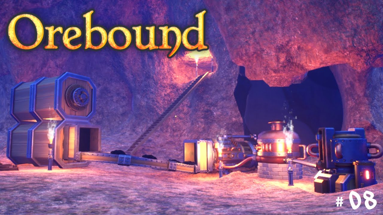 Orebound #08 ⛏️ Automatisierung mit Dampf #letsplay #deutsch - YouTube