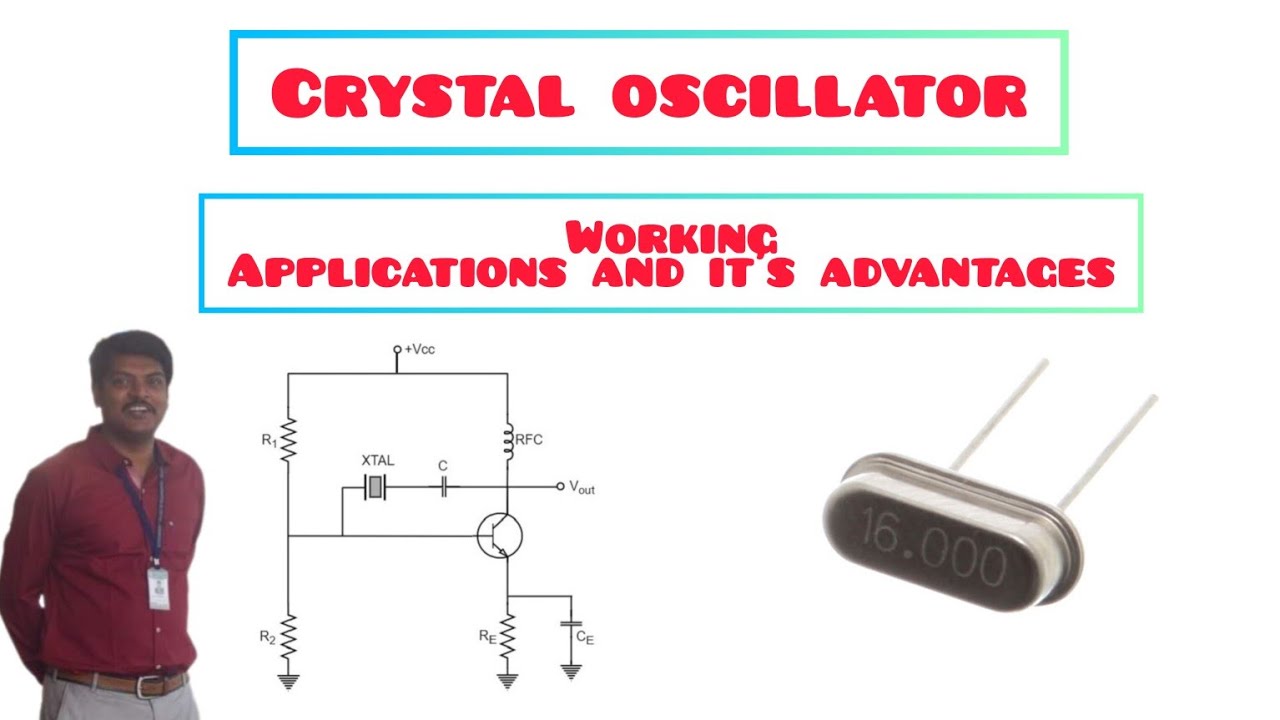 crystal oscillator frequency of operation - YouTube