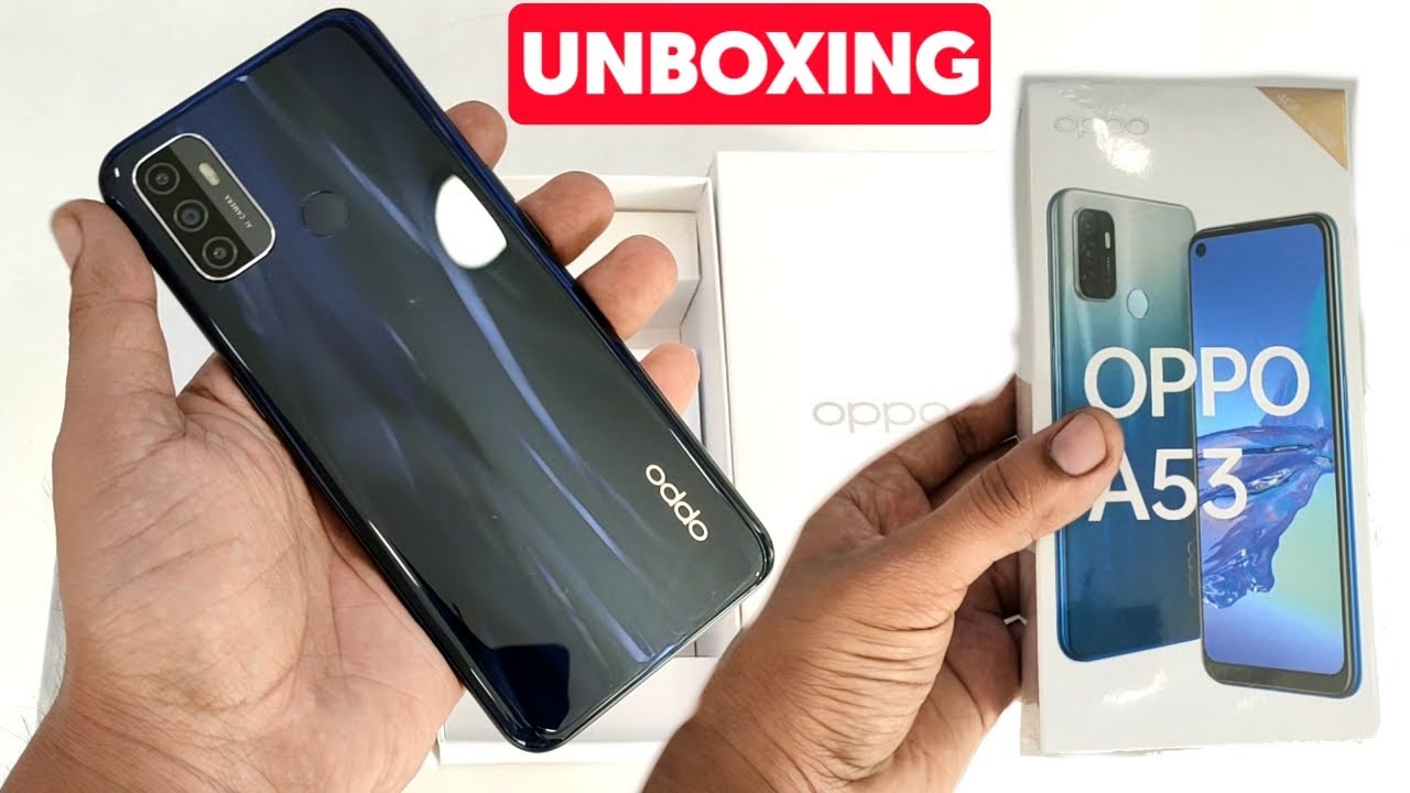 Oppo A53 Unboxing & First Look | Oppo New Phone A53 Black Edition ...