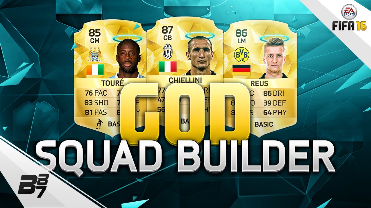 FIFA 16 | THE GOD SQUAD! SQUAD BUILDER - YouTube