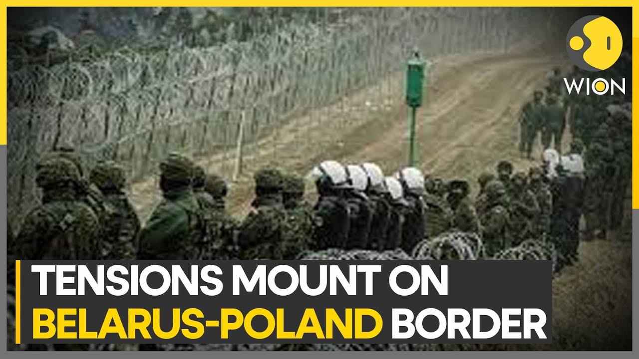 Why are tensions mounting on the Belarus-Poland border? | WION - YouTube