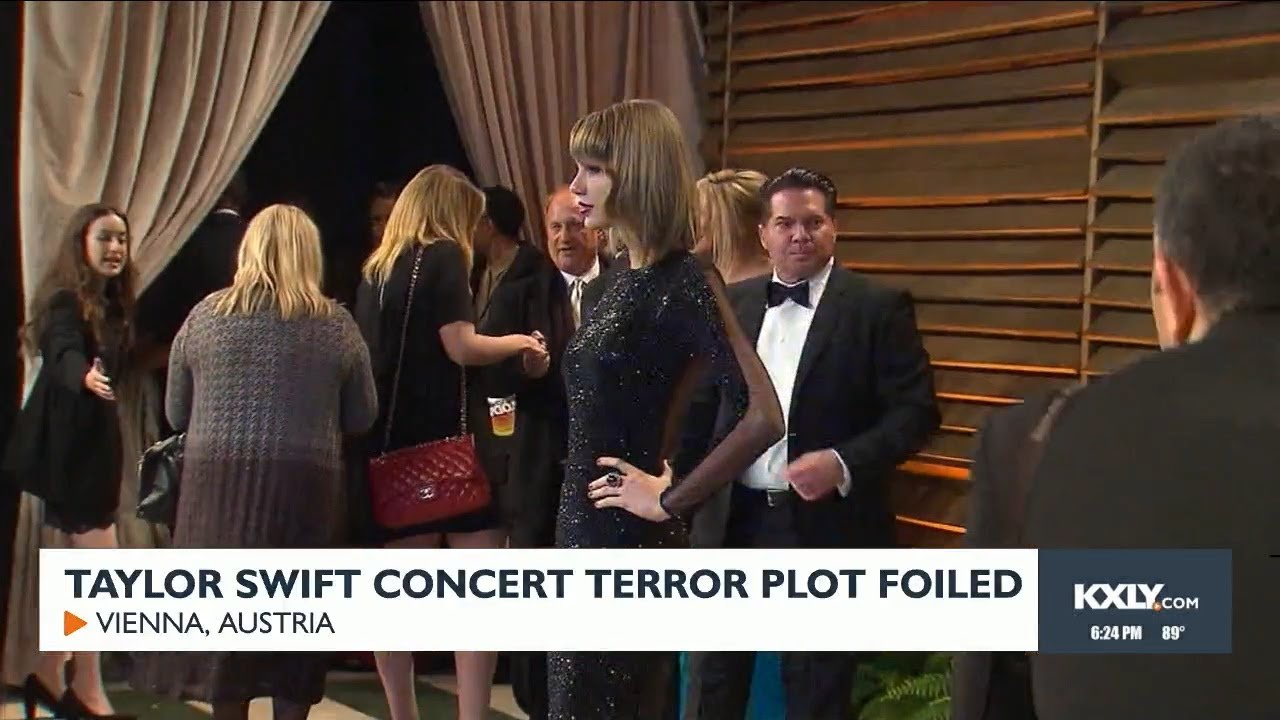Taylor Swift concert terror plot foiled - YouTube