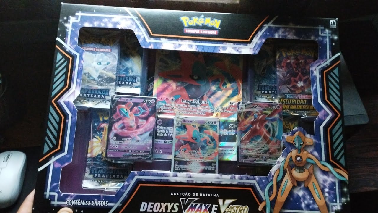 Box deoxys vmax e v-astro - YouTube