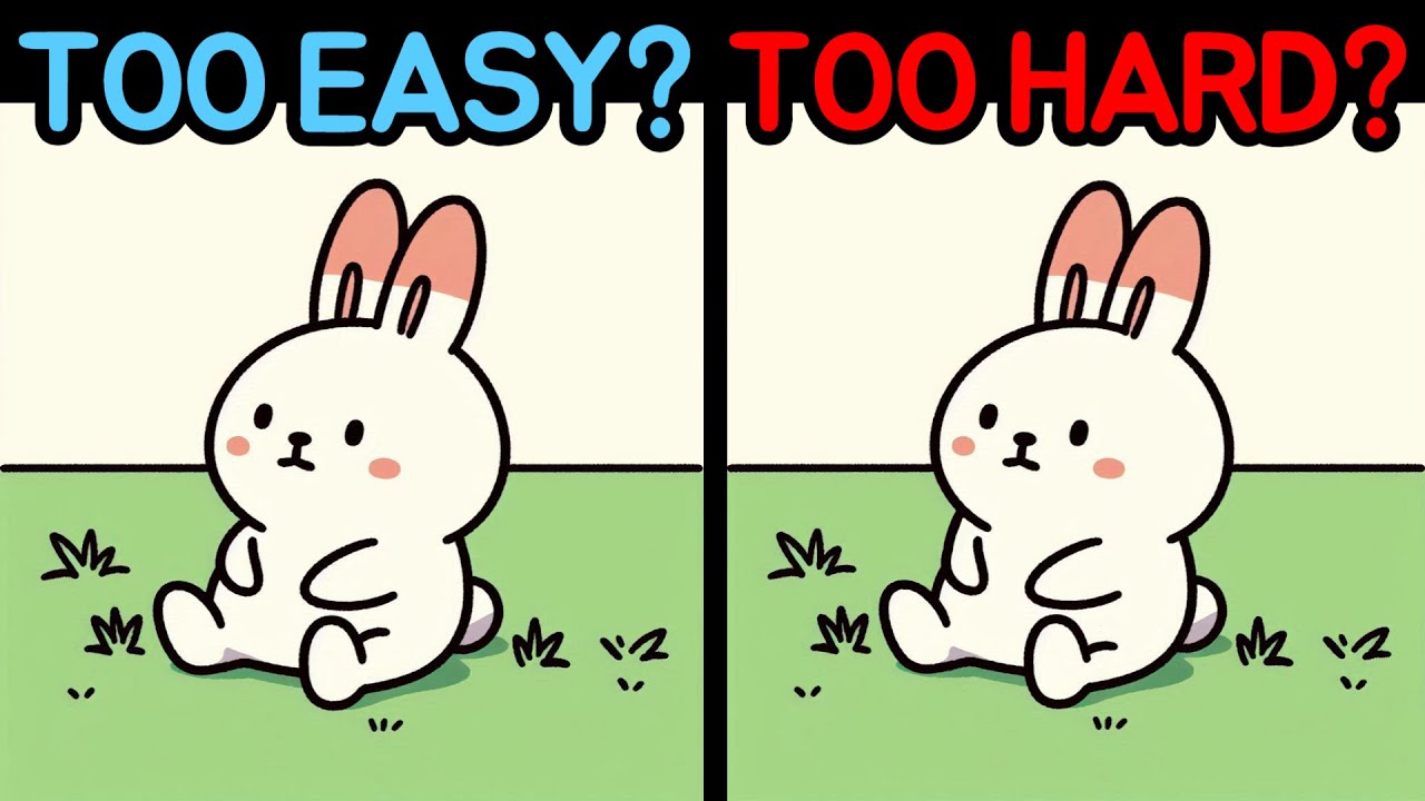 Spot The Difference : TOO EASY? TOO HARD? [ Find The Difference ] - YouTube