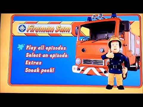 DVD Menu Walkthrough to Fireman Sam Fun Run (Request Video for A Smith) - YouTube