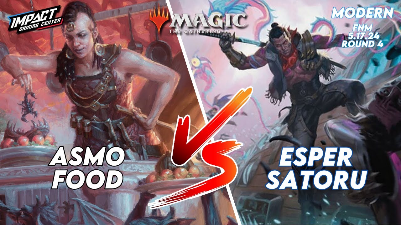 Asmo Food (Mike) VS Satoru (Jake) [PAPER] | Modern FNM at Impact Gaming ...