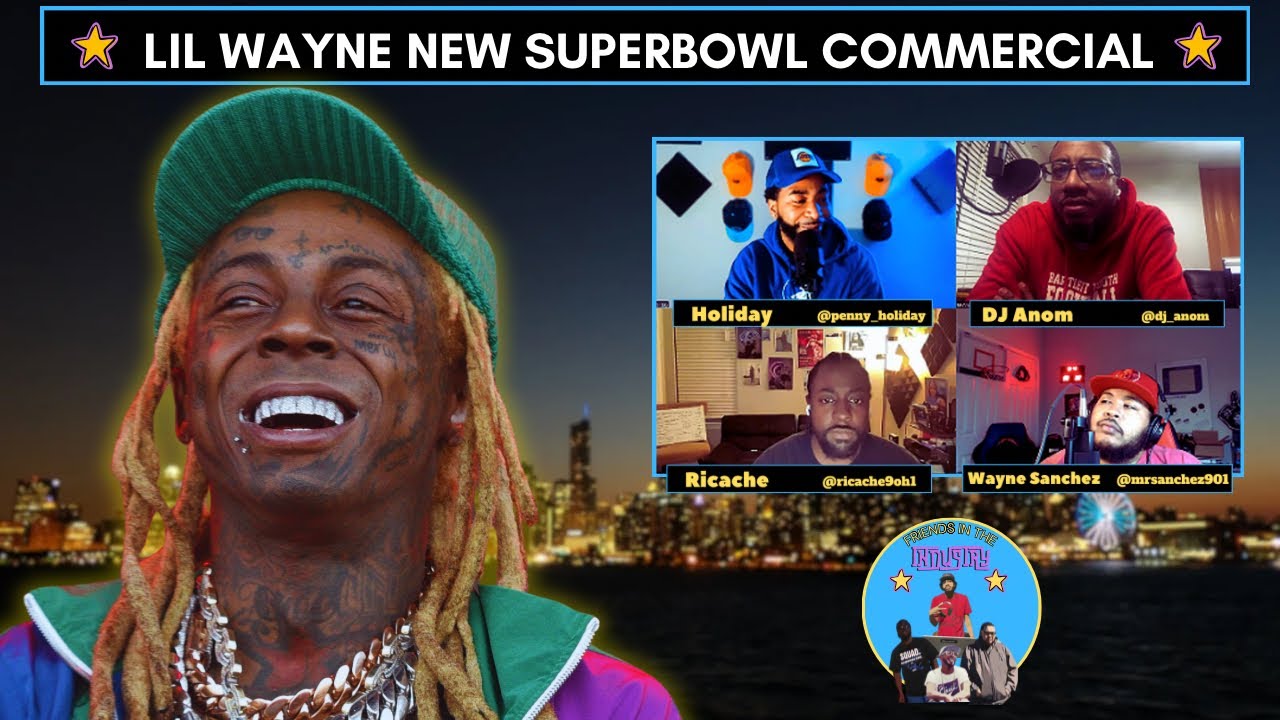 Lil Wayne Drops MASSIVE Super Bowl Commercial Surprise! - YouTube