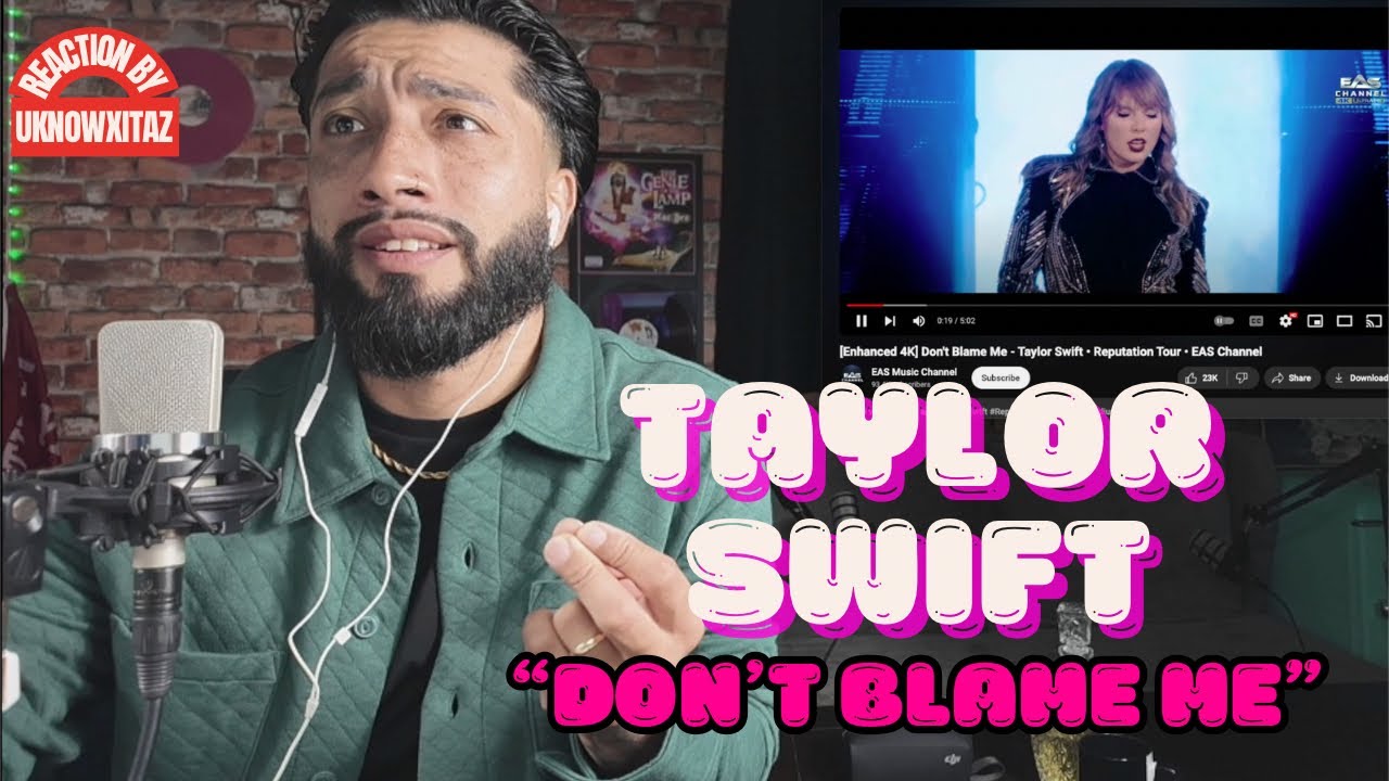 My DRUG is my BABY 🥰 Taylor Swift - “Don’t blame me” [REACTION!!] - YouTube
