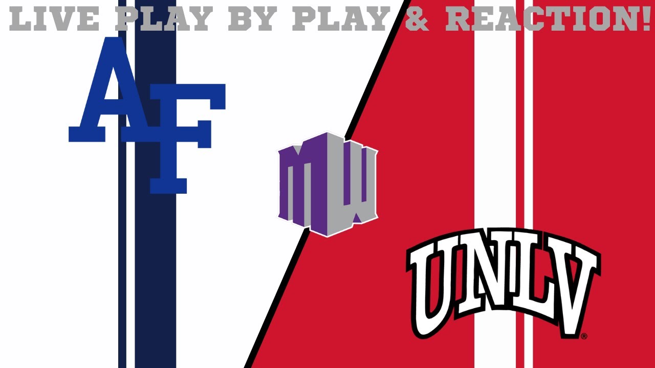 Air Force vs UNLV | NCAA Livestream Live Play By Play & Reaction (10/11 ...