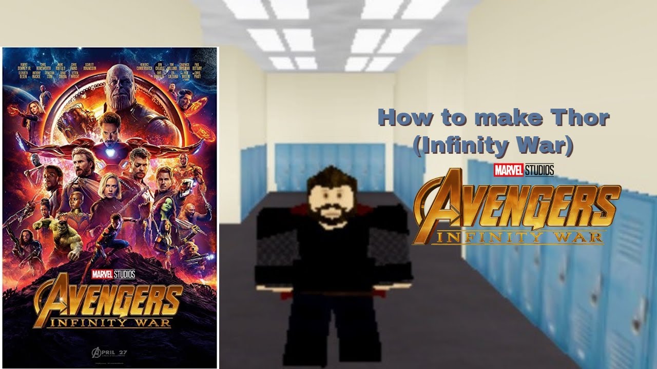 Roblox Superhero Life 2 - How to make Thor (Avengers: Infinity War ...