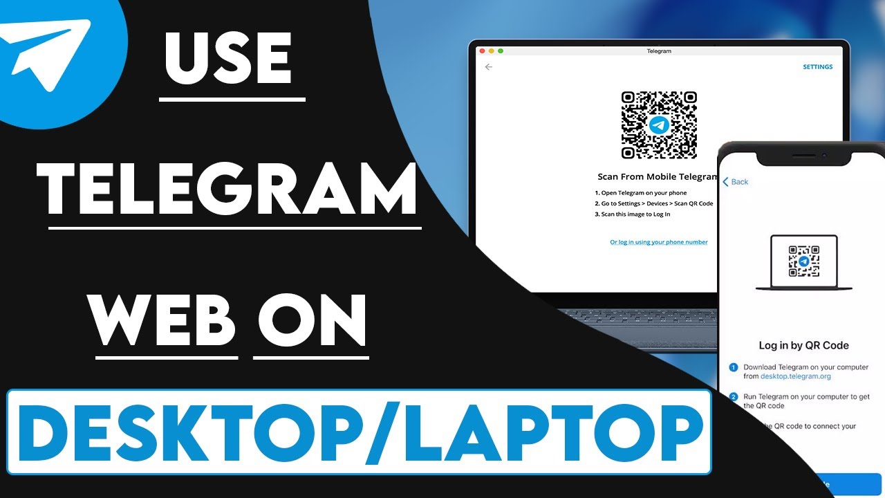 How to Log in to Telegram Web Using Telegram App - YouTube