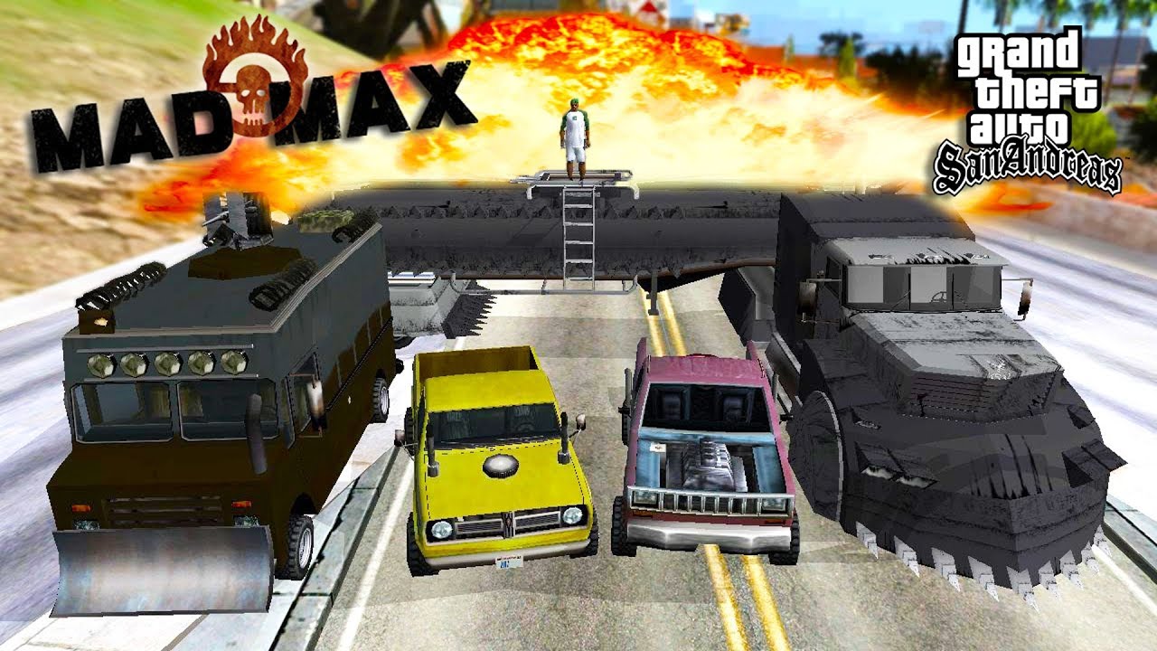 PACK MAD MAX PARA GTA SAN ANDREAS 2018 - YouTube