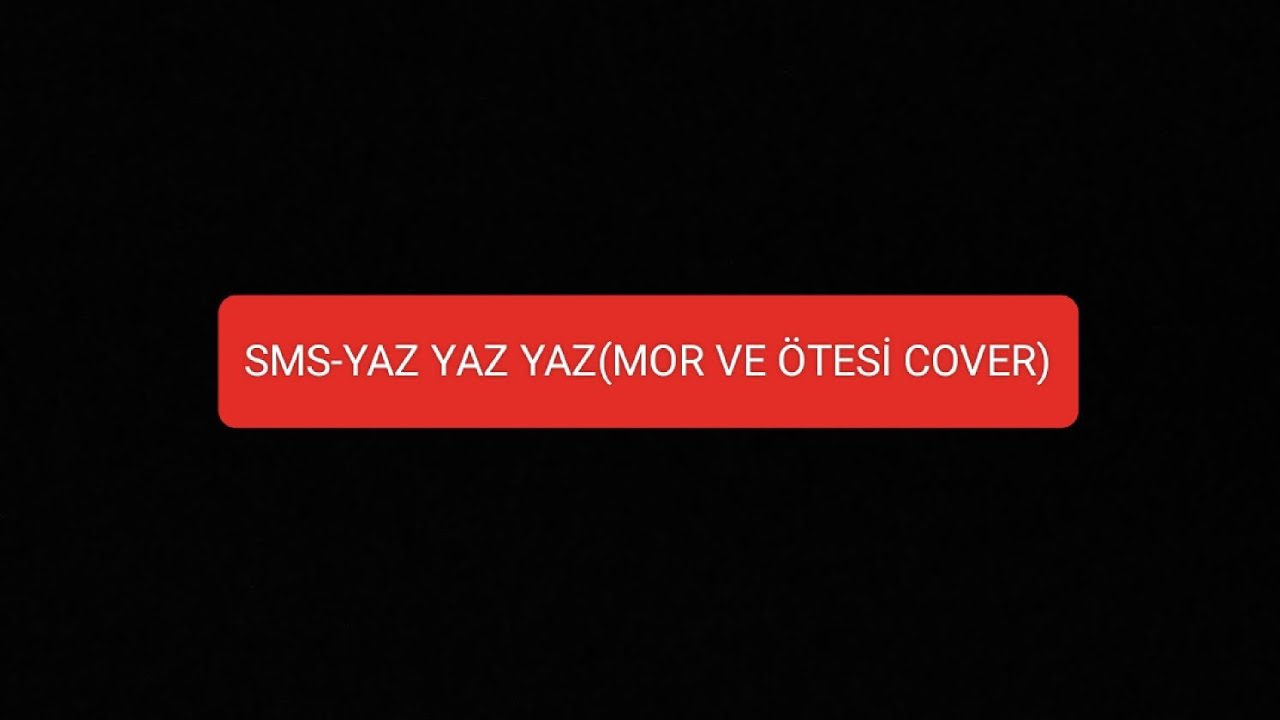 Semo-Yaz Yaz Yaz(Mor Ve Ötesi Cover) - YouTube