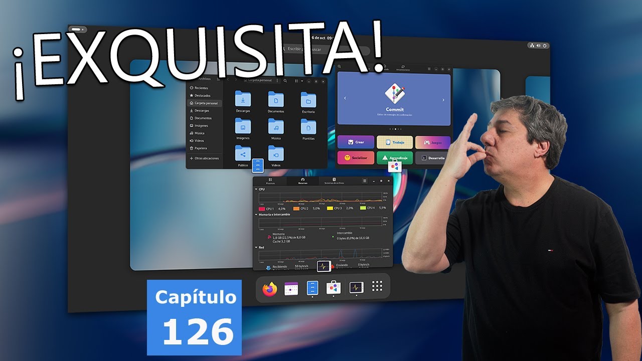 Fedora 39 & GNOME 45 más REFINADO que nunca - YouTube