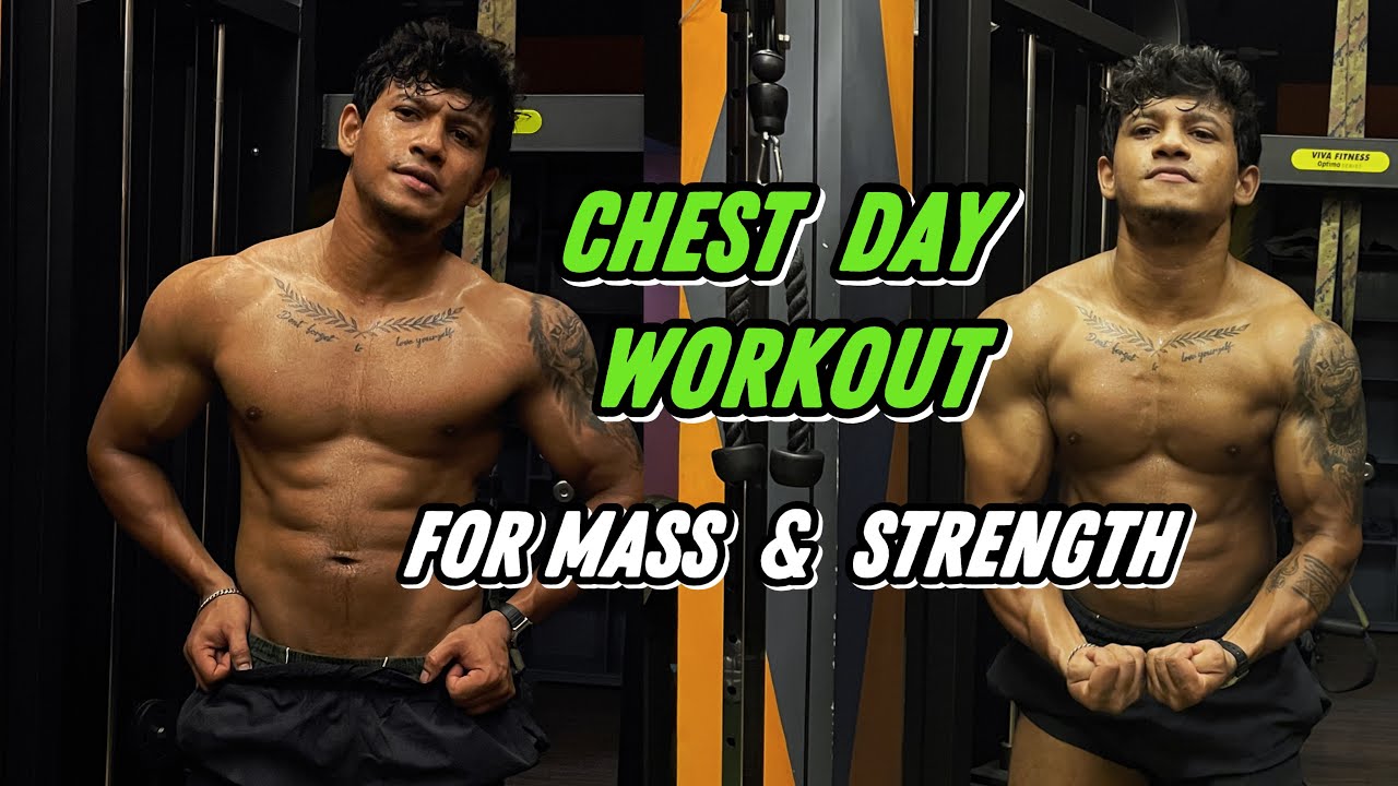 Chest Day Workout for Mass & Strength | Complete Routine ...