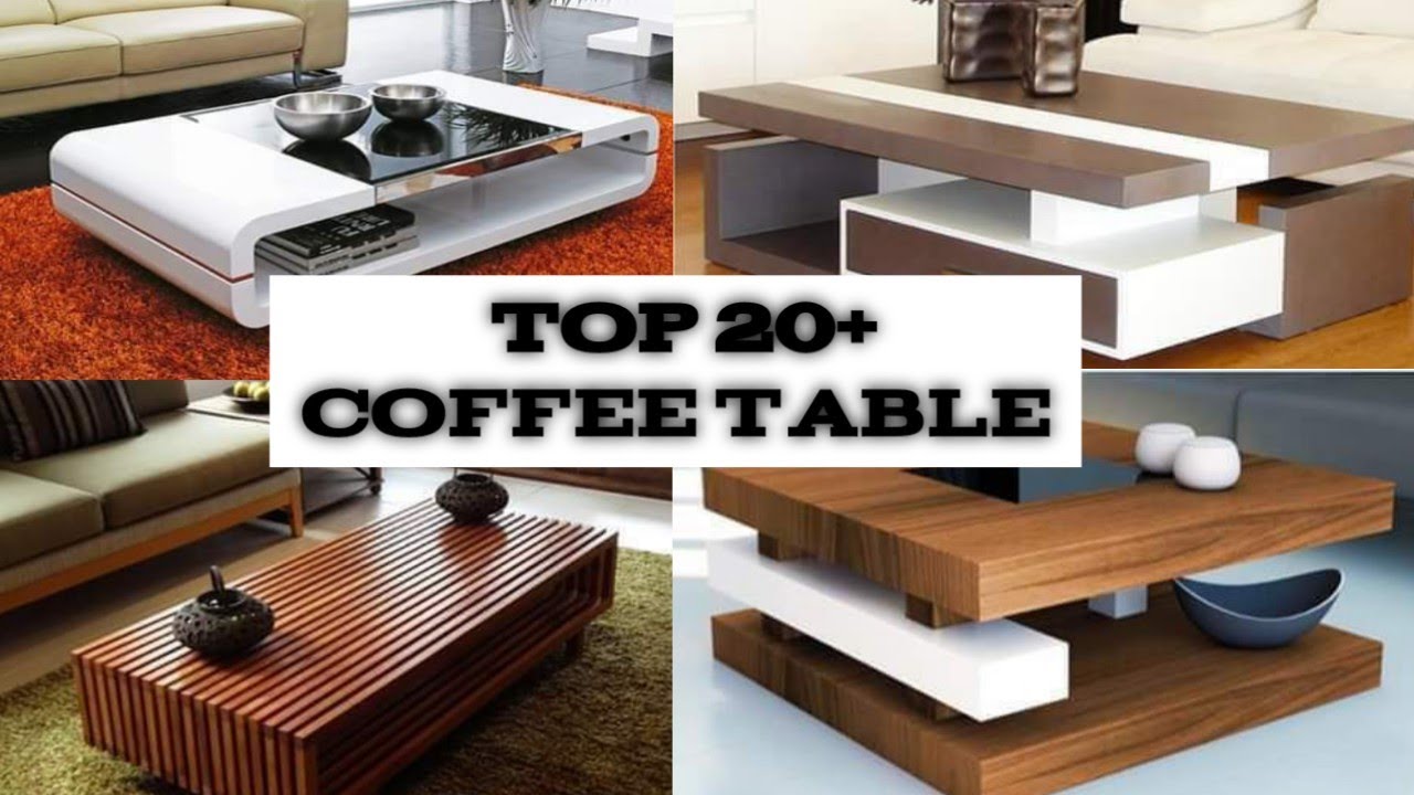Modern centre table design ideas || Unique coffee table designs ...