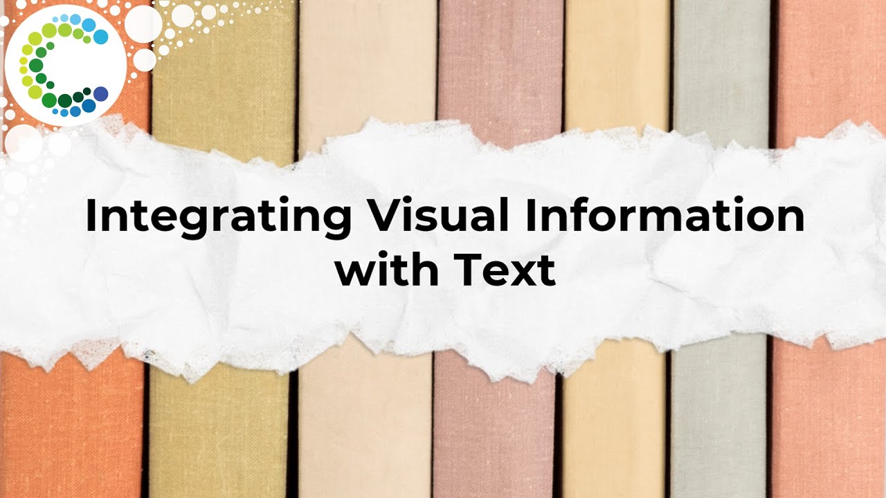Integrating Visual Information with Text - YouTube