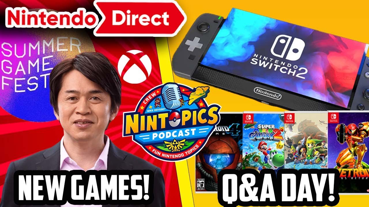 Nintendo Direct & Game Events! Chat Q&A Day!!! - YouTube