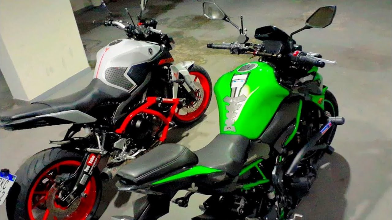 Stunt race na Z900 - YouTube