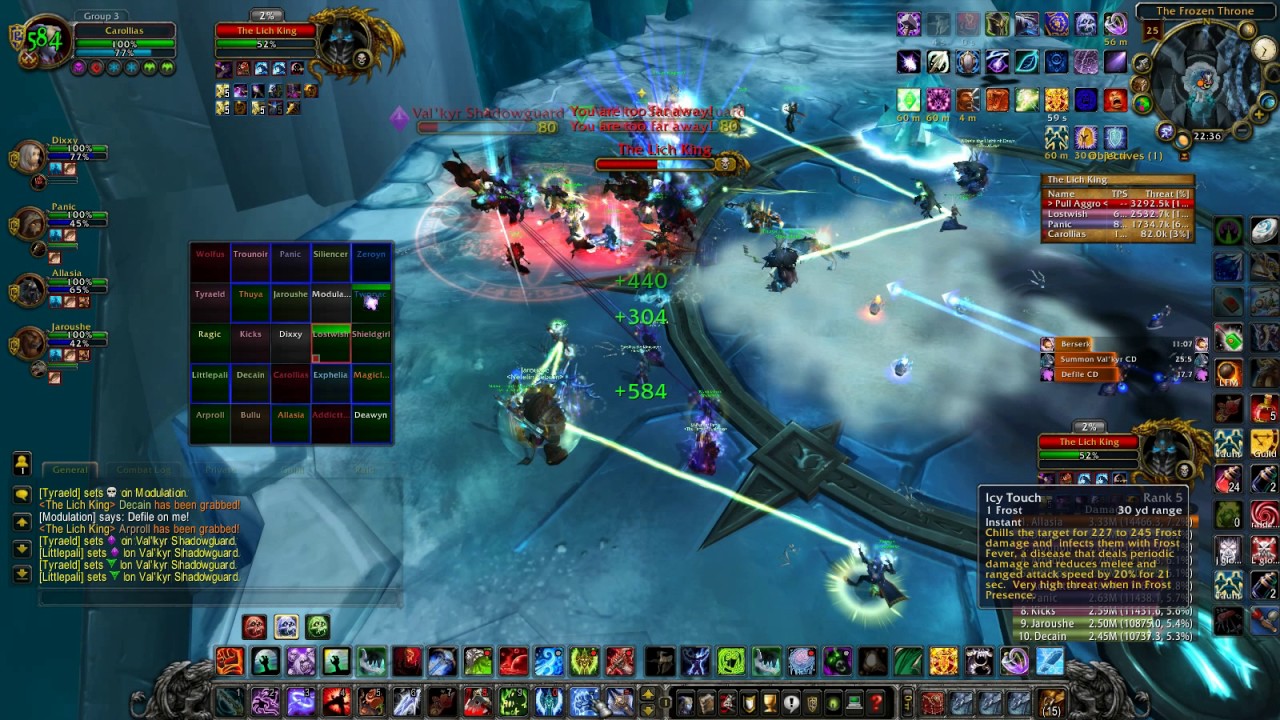 ICC 25 N - Warmane - Icecrown - Grun (Invaders) @ Lich King - YouTube