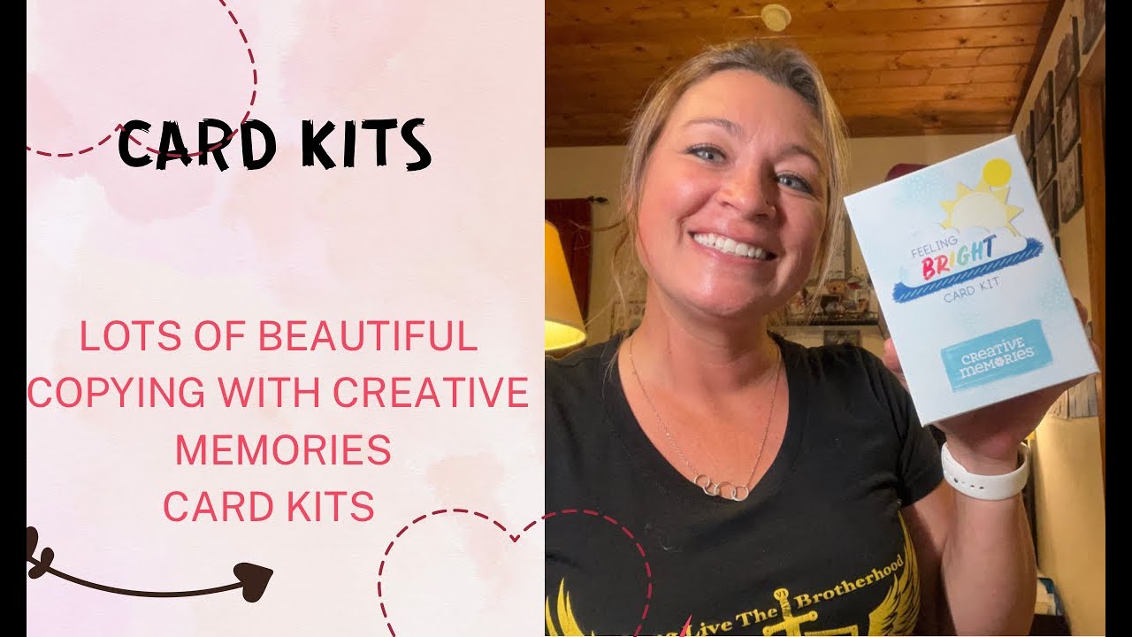 Creative Memories Card Kits! More copying! - YouTube