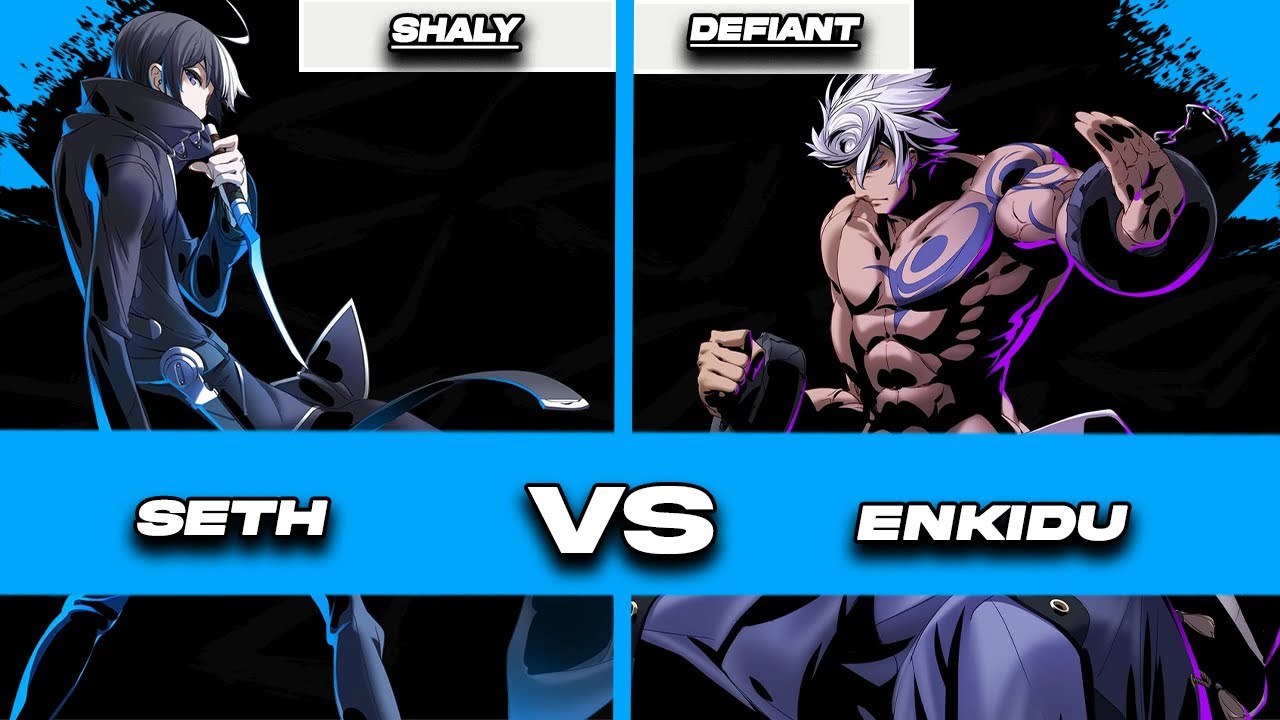 [UNI 2] Seth vs Enkidu (Shaly vs Defiant) [Under Night In Birth 2 ...