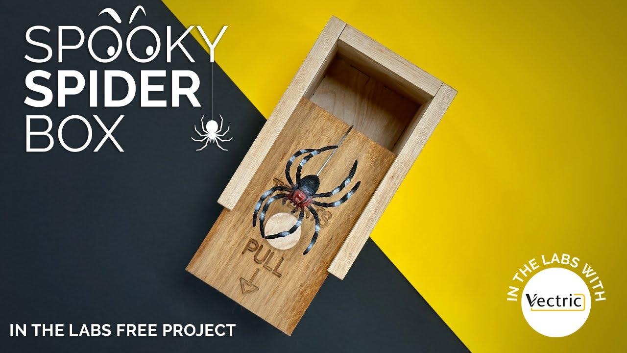 Making a Spooky Spider Box | In The Labs with Vectric | Vectric FREE ...