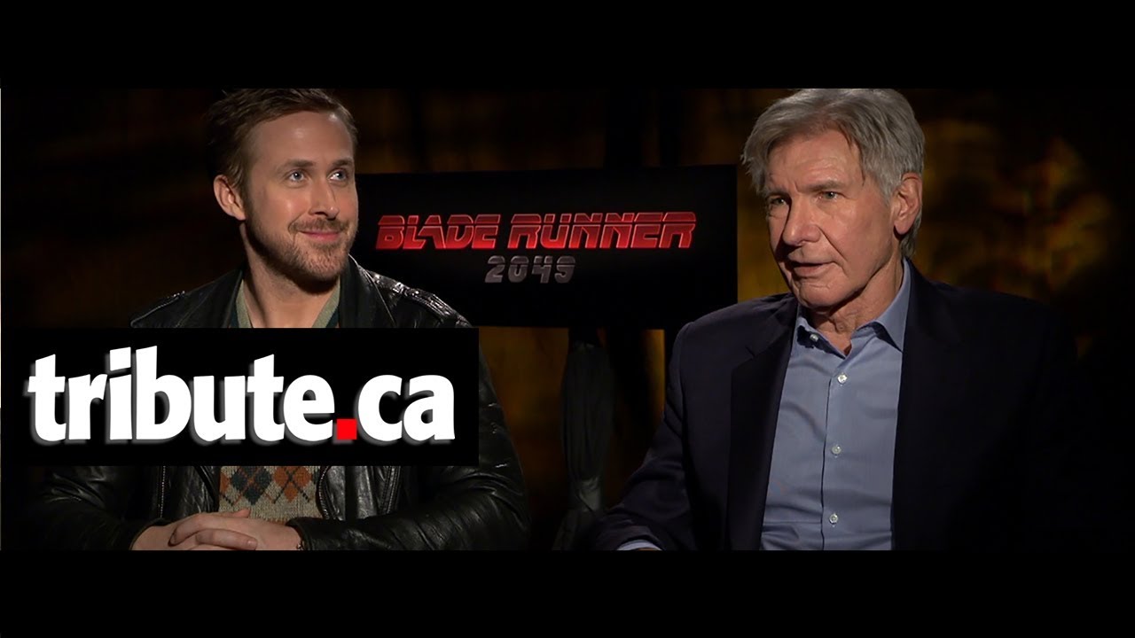 Harrison Ford & Ryan Gosling - Blade Runner 2049 Interview - YouTube