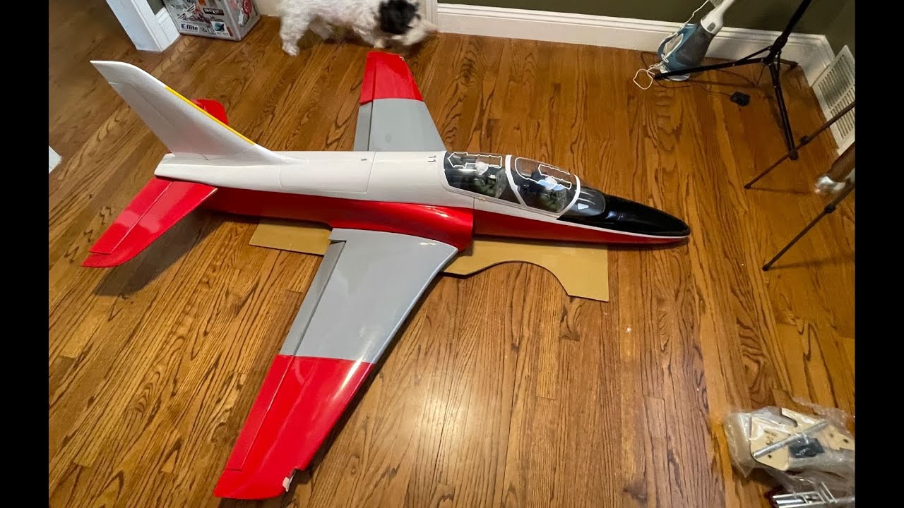Phoenix Model BAE Hawk Turbine ARF Unboxing. Video #1 of First Turbine ...