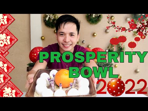 HOW TO MAKE PROSPERITY BOWL FOR NEW YEAR | PAMPA SWERTE | BAGONG TAON ...
