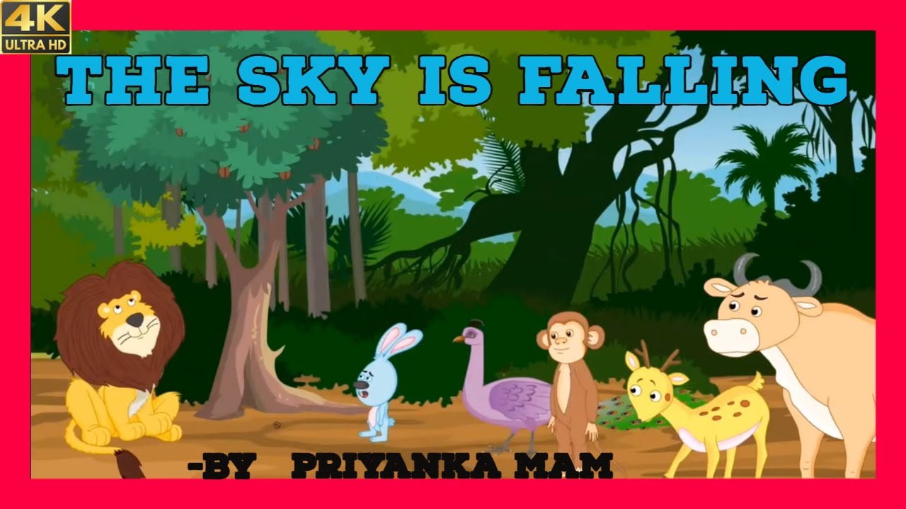 The Sky Is Falling | English Moral Story for kids - YouTube