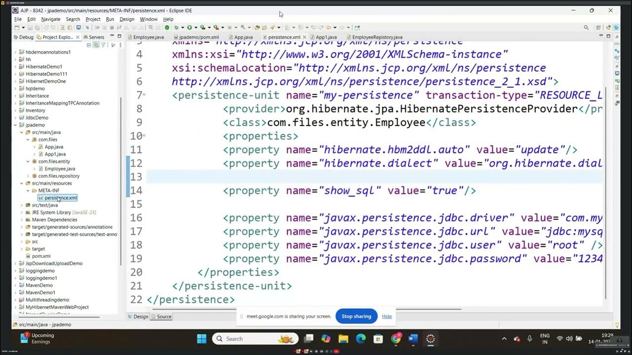 JAVA | LECTURE 46 | PRIYA BHATIA | JAVA PERSISTANCE API (JPA) |HIBERNATE - YouTube