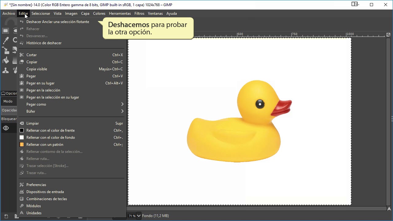 09 Tutorial de Gimp 2.10 Crear capas - YouTube