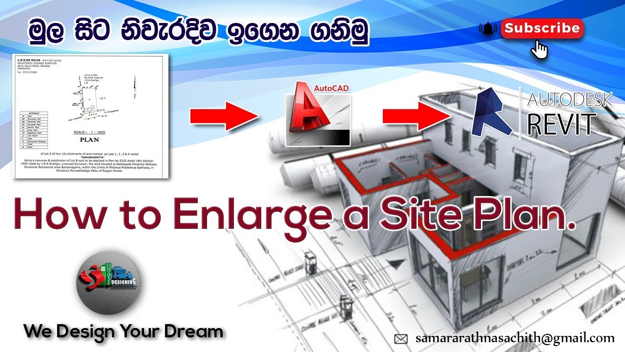 How To Enlarge A Site Plan In Cad AutoCAD Sinhala Revit Sinhala How To Enlarge A Site Plan In Cad AutoCAD Sinhala Revit Sinhala